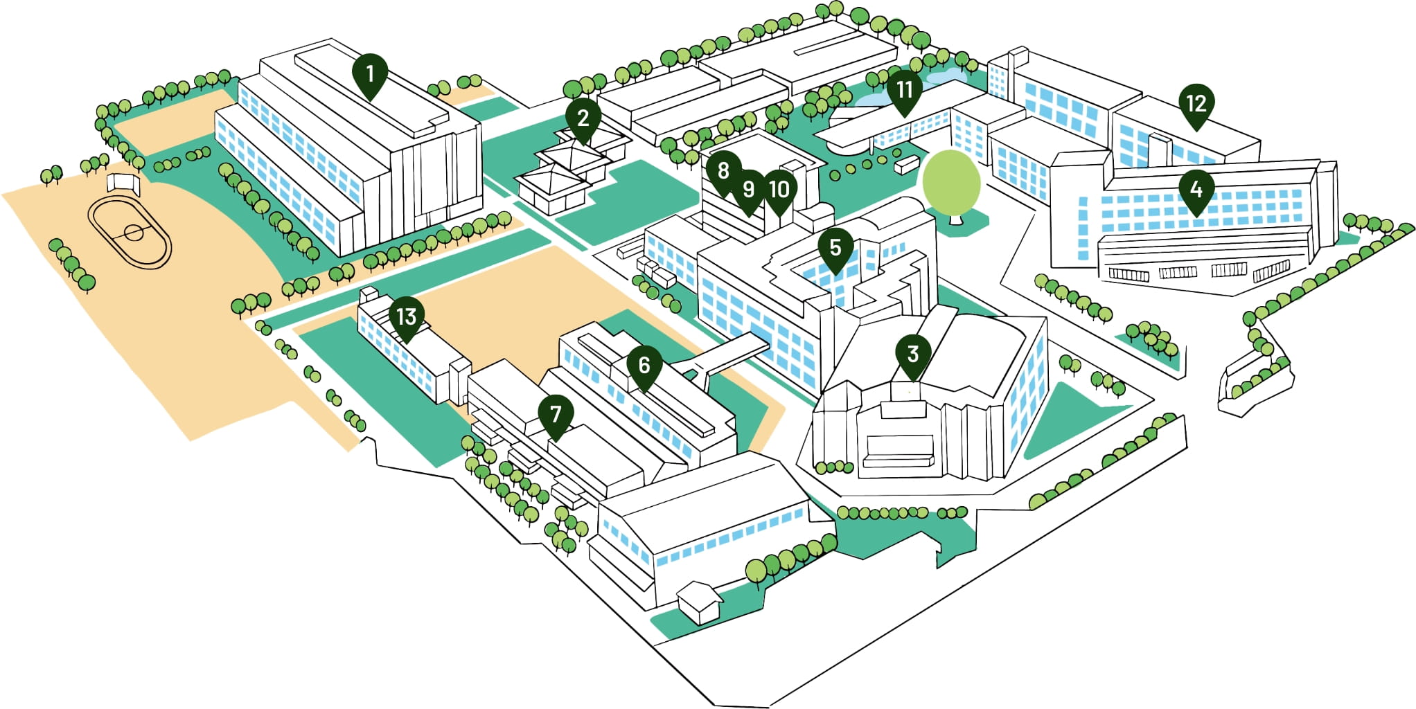 キャンパス案内 | キャンパスライフ | 京都文教短期大学